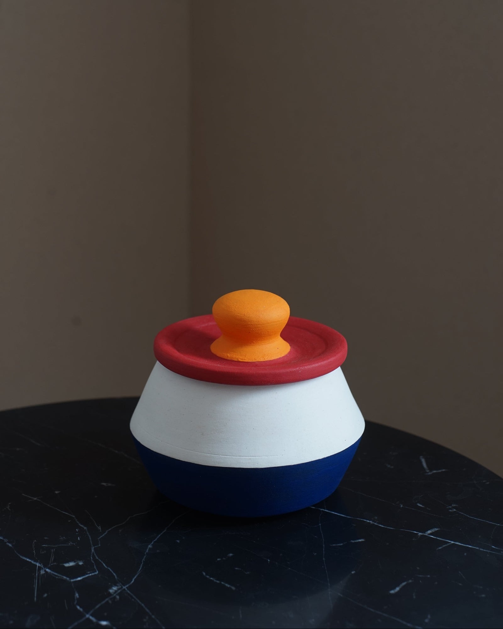 Wilson Emho Ceramics | Colour decorative container